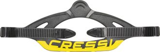 Cressi Mask Strap Professional Group [C] Black/Yellow - Original Ausr&uuml;stungsband Tauch und Schnorchelmasken, Gruppe [C] Schwarz/Gelb, Einheitsgr&ouml;&szlig;e, Unisex
