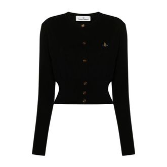 Vivienne Westwood Damen, Strickwaren, Schwarzk, SGr&ouml;&szlig;e