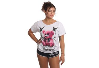 Yakuza Rundhalsshirt Plushie mit figurumspielender Passform