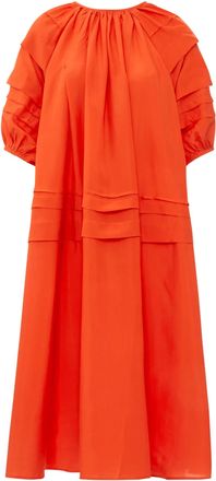 Anaak Robe Rishi Pintuck Soie Anaak