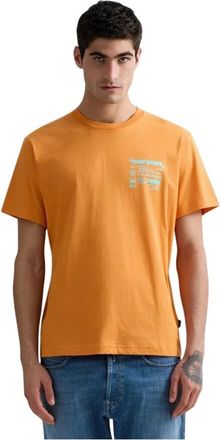 Replay Homme, Tops, Orange, Taille: M T-Shirt