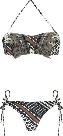 Miss Bikini Femme, Maillots de bain, Multicolore, Taille: 42 FR Bandeau Bikini