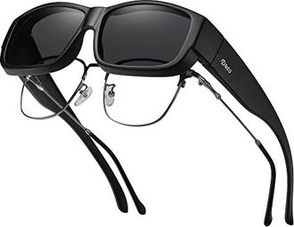 Duco SURLUNETTES SOLAIRES POLARISÉES course à pied, cyclisme, tennis, conduite, sport et loisirs - Pour hommes et femmes - Protection anti UV 400 8956 (ver