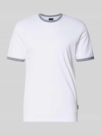 Bugatti T-Shirt mit Rundhalsausschnitt