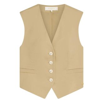 JOSH V Monet Gilet - - Suits - Damen - Braun - XL