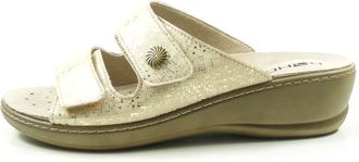 Rohde Damen Herne Pantoletten, Beige (Kreide)