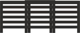 Generic Heizk&ouml;rperregal, Dekorative Horizontale Lamellen-W&auml;rmeabzugsabdeckung, Heizk&ouml;rperschutz aus Holzwerkstoff f&uuml;r Wohnzimmer und Schlafzimmer, Effiziente 