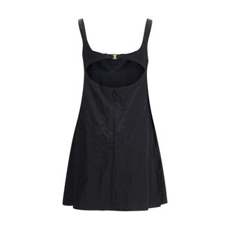 Chlo&eacute; Womens Black Cotton Casual Dress