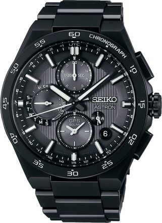 Seiko Astron GPS Solar Dual Time Chronograph Herrenuhr SSH155J1