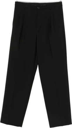 Amaranto Amar&aacute;nto, Homme, Pantalons, Noir, Taille: XL Pleated Tailored Pantalons