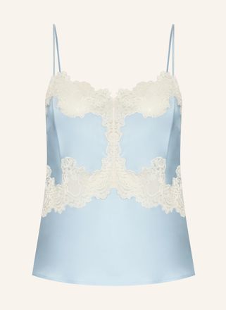 Sandro Sandro Satintop Mit Spitze blau
