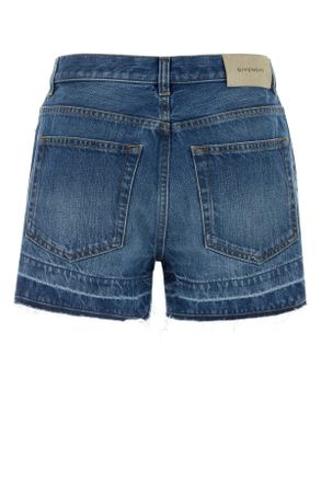 Givenchy Shorts Denim Shorts - Blue