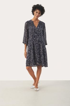 Part Two Kleid Gerade Passform navy