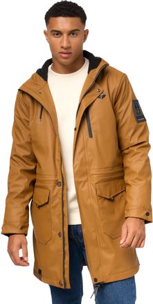 Stone Harbor Herren Regenmantel wasserdichter Regen Mantel B742 [B742-Verda-Tobacoo-Gr.XXL]