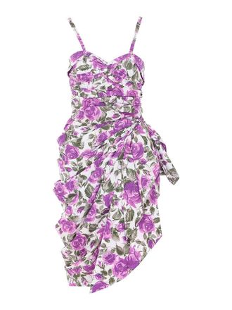 Chlo&eacute; Robe Au Genou - Violet