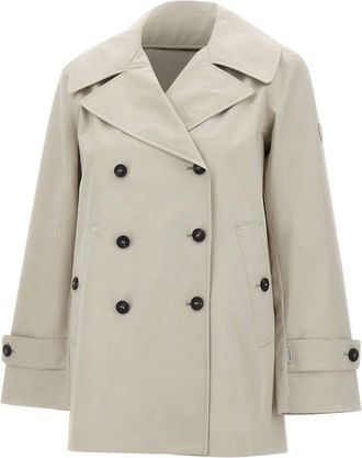 Save The Duck Femme, Manteaux, Beige, Taille: 42 FR Sofi Trench Coat