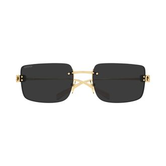 Gucci Sonnenbrille - - Accessories - Damen - Gelb - 61 MM