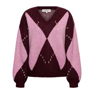 &Co Woman Berber Pullover - - Knitwear - Damen - Mehrfarbig - L