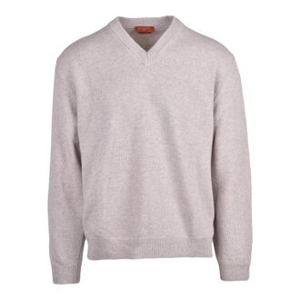 Daniele Fiesoli Homme, Pulls, Rose, Taille: XL Pull col V