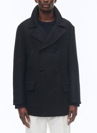 Fursac Caban en drap de laine - Taille XXL - Homme
