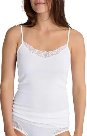CALIDA Cotton Desire Spaghetti-Top Blanc