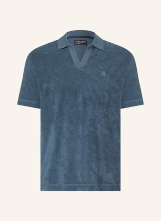 Marc O'Polo Marc Opolo Frottee-Poloshirt blau
