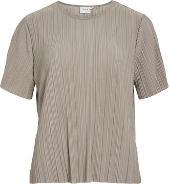 Vila Viplisa O-Neck S/S Top - Noos