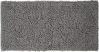 Sealskin Badteppich Twist, Farbe: Grau, 120 x 60 cm