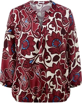 Peter Hahn Bluse Peter Hahn rot