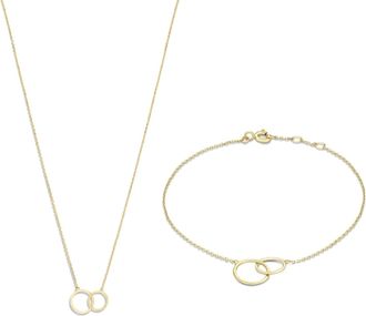 Isabel Bernard Armband - Cadeau dIsabel 585 Gold Geschenkset - Gr. ONE SIZE - in Gold - für Damen