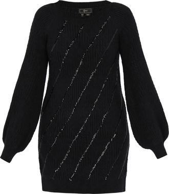 Faina Kleid Frauen Schwarz