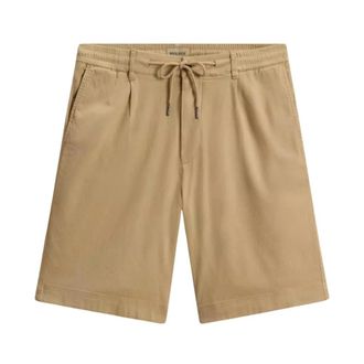 Woolrich Linen Blend Milton Short GD - - Shorts - Herren - Beige - L