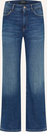 Marc Cain Cropped Jeans Forli Mit Schmucksteinen blau