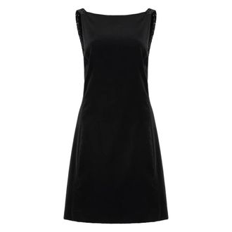 Ralph Lauren Femme, Robes, Noir, Taille: 38 FR Mini Robe en Velours