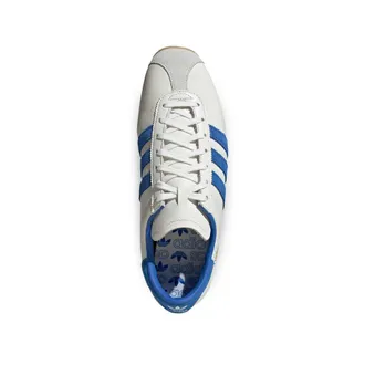 adidas Calf Leather and Suede with 3-Stripes Sneakers - White