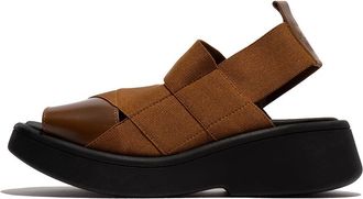 FLY London Fly London Damen MALN202FLY Sandal, Camel, 39 EU