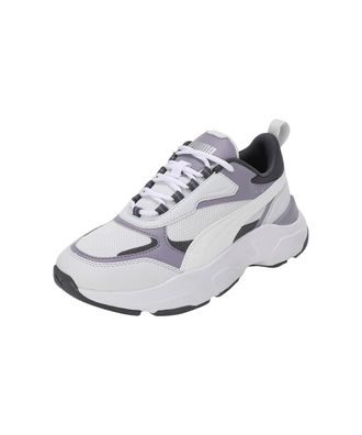 Puma Damen Cassia Sneaker, Silver Mist White-Galactic Gray-Pale Plum Silver, 42.5 EU