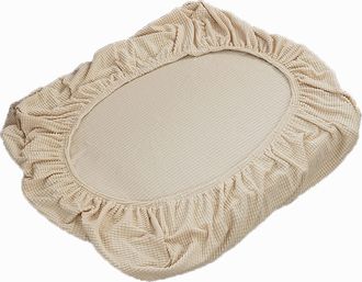 Generic Sofa Sitzkissenbezug Elastischer Kissenbezüge Sitzbezüge Kissenbezüge für Sofa Sitzkissen Schonbezug (Beige,Bezug für Kopfstütze)