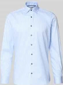 Olymp Level 5 Slim Fit Businesshemd aus Baumwoll-Mix mit Haifischkragen