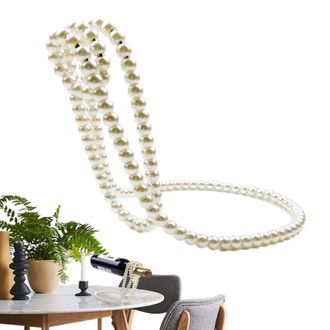 Generic Einfacher Flaschenhalter, Flaschenhalter, h&auml;ngender Flaschenhalter mit Perlenketten | Kreatives, einzigartiges und unabh&auml;ngiges Flaschenhalter f&uuml;r Geb