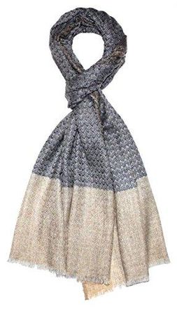 Lorenzo Cana Lorenzo Cana Écharpe pour homme, 100 % cachemire, en fibre naturelle, foulard, Taille Unique