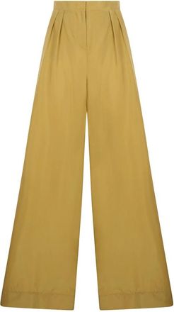 Alberta Ferretti Femme, Pantalons, Beige, Taille: 38 FR Wide Pantalons