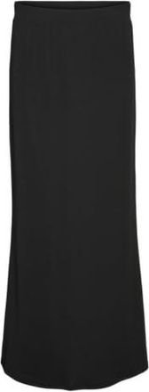 Vero Moda Vmkanva Jupe Longue Nw Glitter JRS, Noir/détails : Lurex Noir, XS Femmes