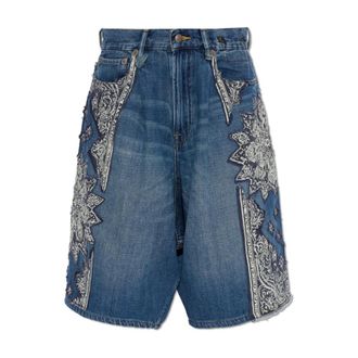 R13 Femme, Shorts, Bleu, Taille: W26 Jesse Denim Short