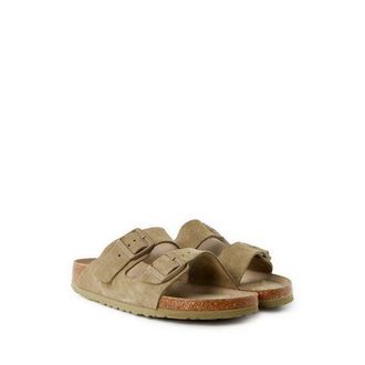 Birkenstock Sandales plates Arizona en cuir