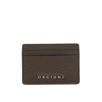 Orciani Rfid Leder Kartenhalter Brieftasche - - Accessories - Damen - Braun - ONE SIZE