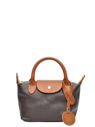 Roberta M Kastanienbraun Rindsledertasche