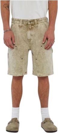 Guess Homme, Shorts, Beige, Taille: W27 Originals Denim Shorts