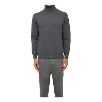 Paolo Pecora Maglia Lupetto - - Knitwear - Herren - Grau - M