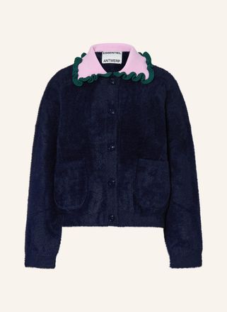Essentiel Strickjacke blau